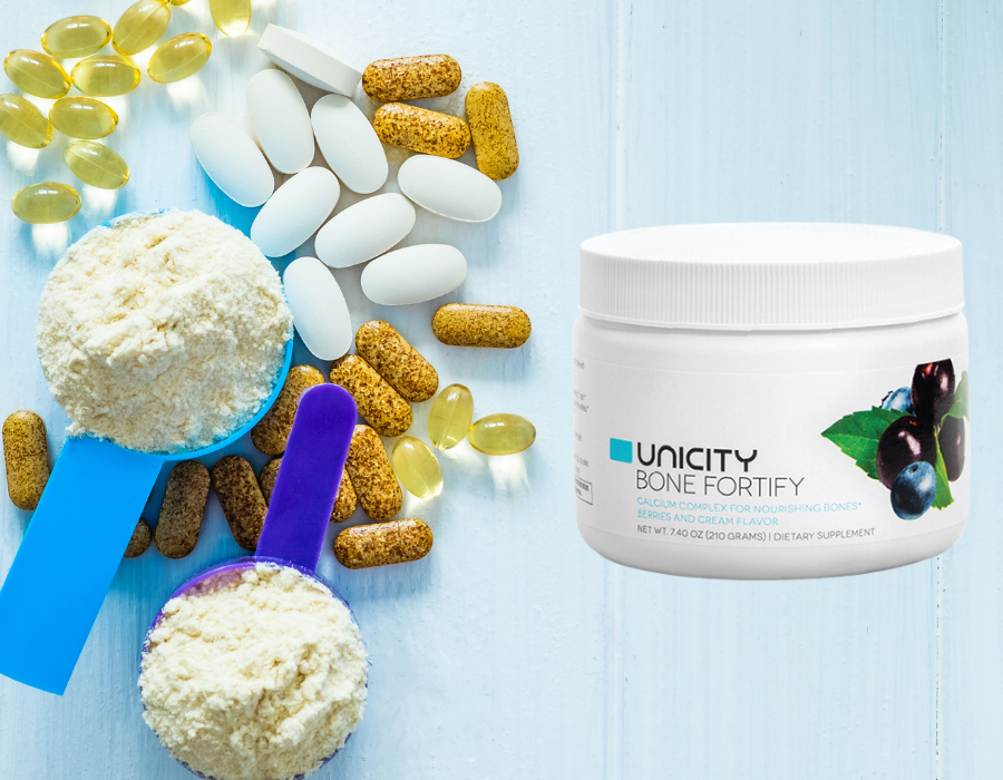 Viên Uống Canxi Bổ Xương Bone Fortify Unicity USA - Giao Hàng Nhanh Chóng